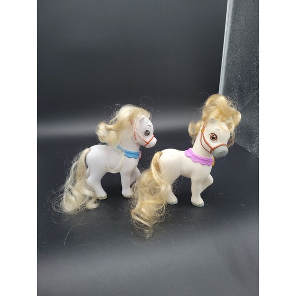 Disney | Toys | Pair Of Disney Princess Petite Horses Rapunzel And ...